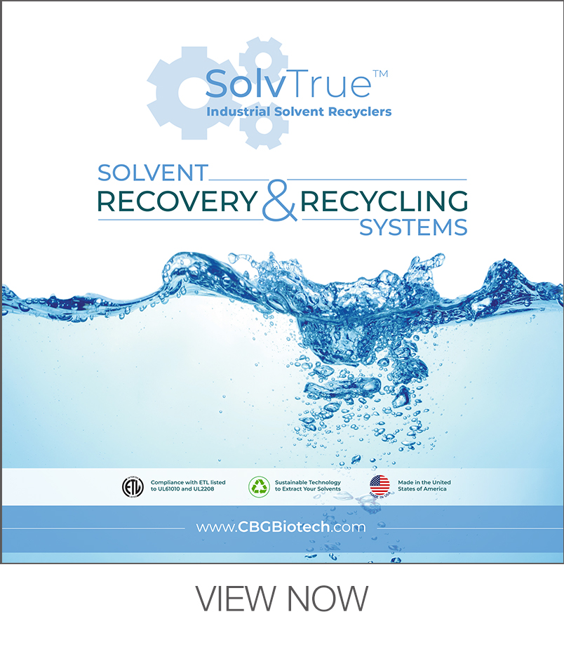 Industrial Solvent Recycler & Recovery Systems | CBG Biotech